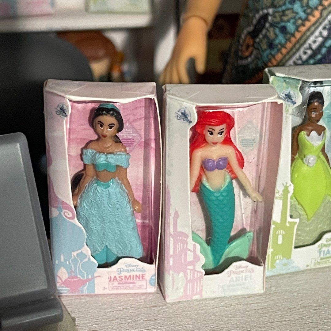 3 pieces Zuru mini brands Disney miniature dolls - little mermaid ...