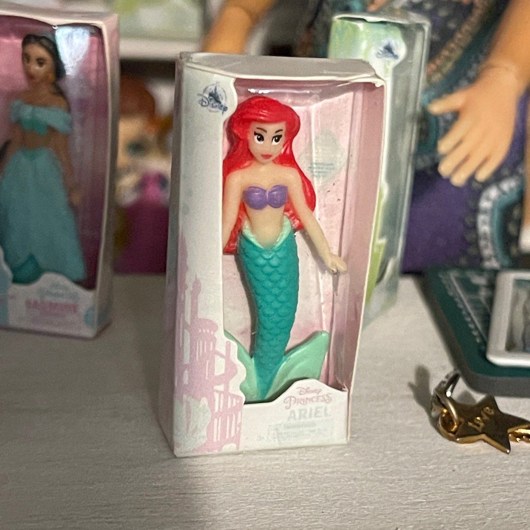 3 pieces Zuru mini brands Disney miniature dolls - little mermaid ...