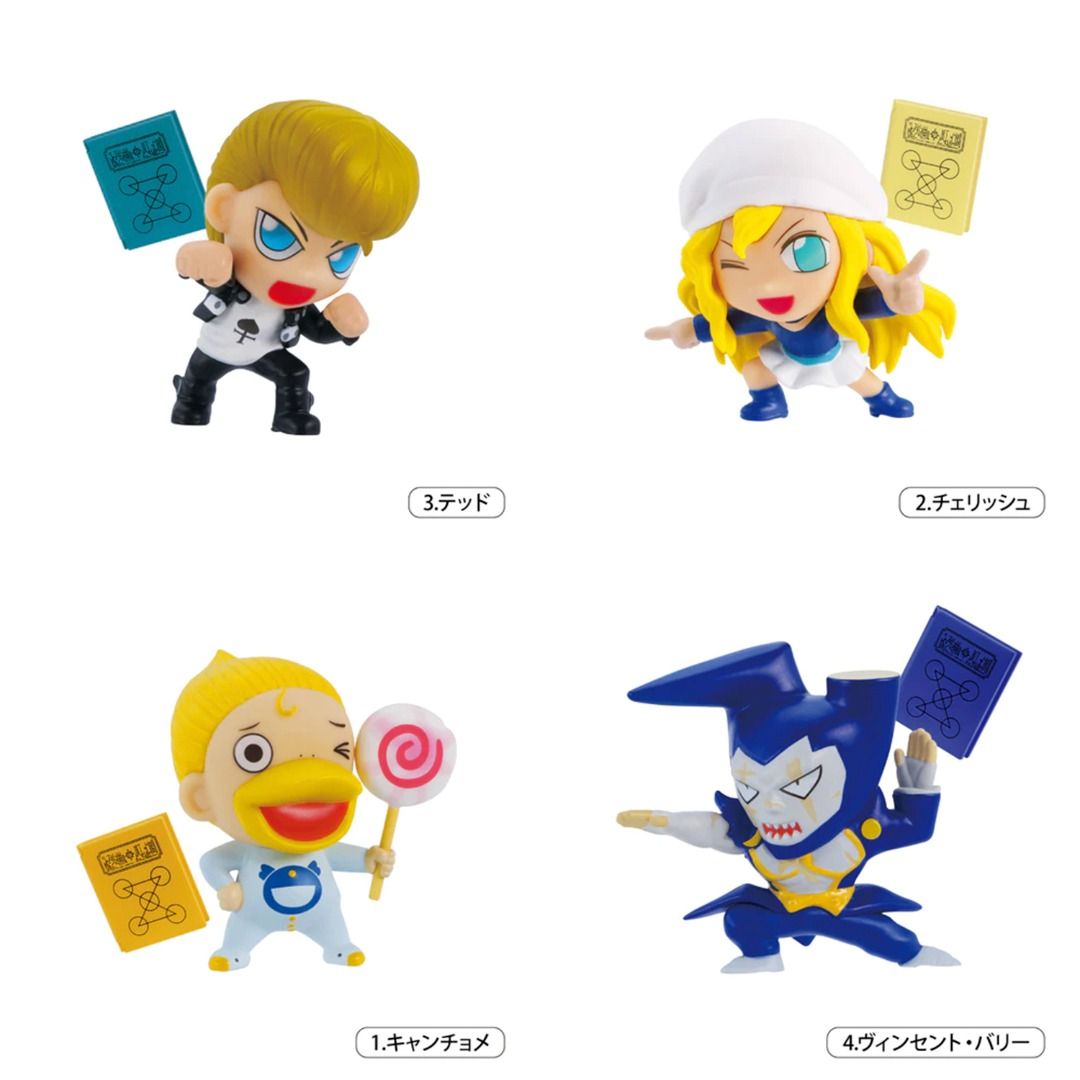 (全新現貨)(原盒4件) Kenelephant 魔法小神童加旋 Figure Collection Vol.3、(原盒4件) Kenelephant 【熊貓匙羹系列】熊貓匙羹與 Frying ...