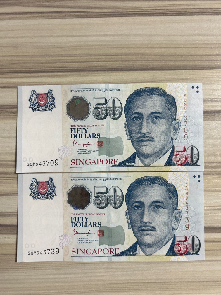 $50 Portrait Notes (9H9T- UNC), Hobbies & Toys, Memorabilia ...