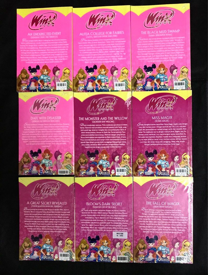 9 WINX CLUB COMIC BOOK BUKU (BAHASA INDONESIA), Hobbies & Toys, Books ...
