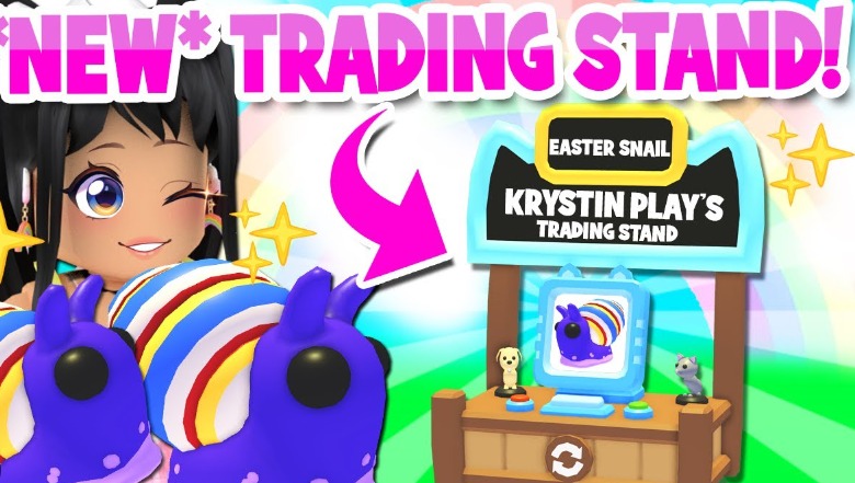 Adopt Me Trading Stand, Video Gaming, Video Games, Others on Carousell