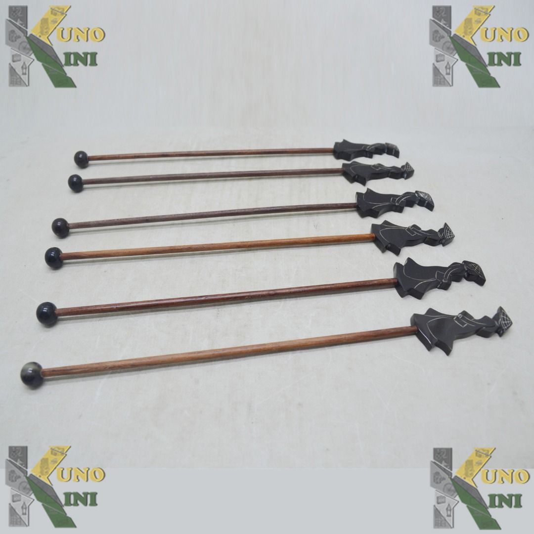 PENGADUK MINUMAN KERANG - SHELL STIRRER, Original from Vietnam - 6 pcs ...