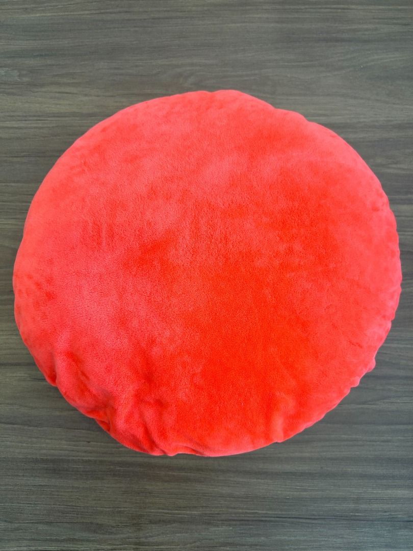 Angry emoji plush Pillow, Hobbies & Toys, Toys & Games on Carousell