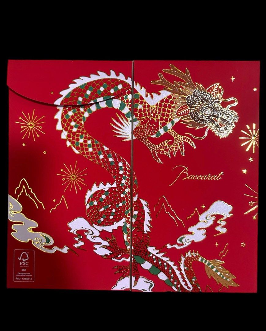 Baccarat red packet 2024, Hobbies & Toys, Stationery & Craft, Art ...