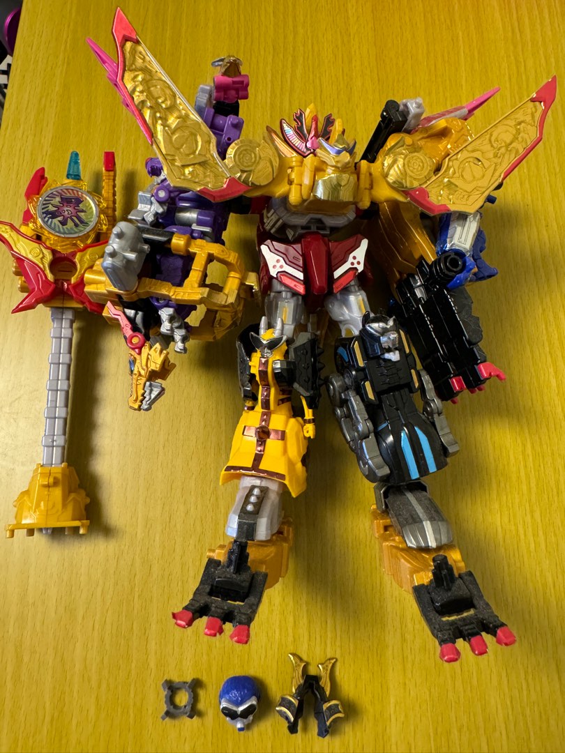 Bandai 盒玩 MINIPLA SMP 暴太郎戰隊 究極大合體 鬼退神, 興趣及遊戲, 玩具 & 遊戲類 - Carousell