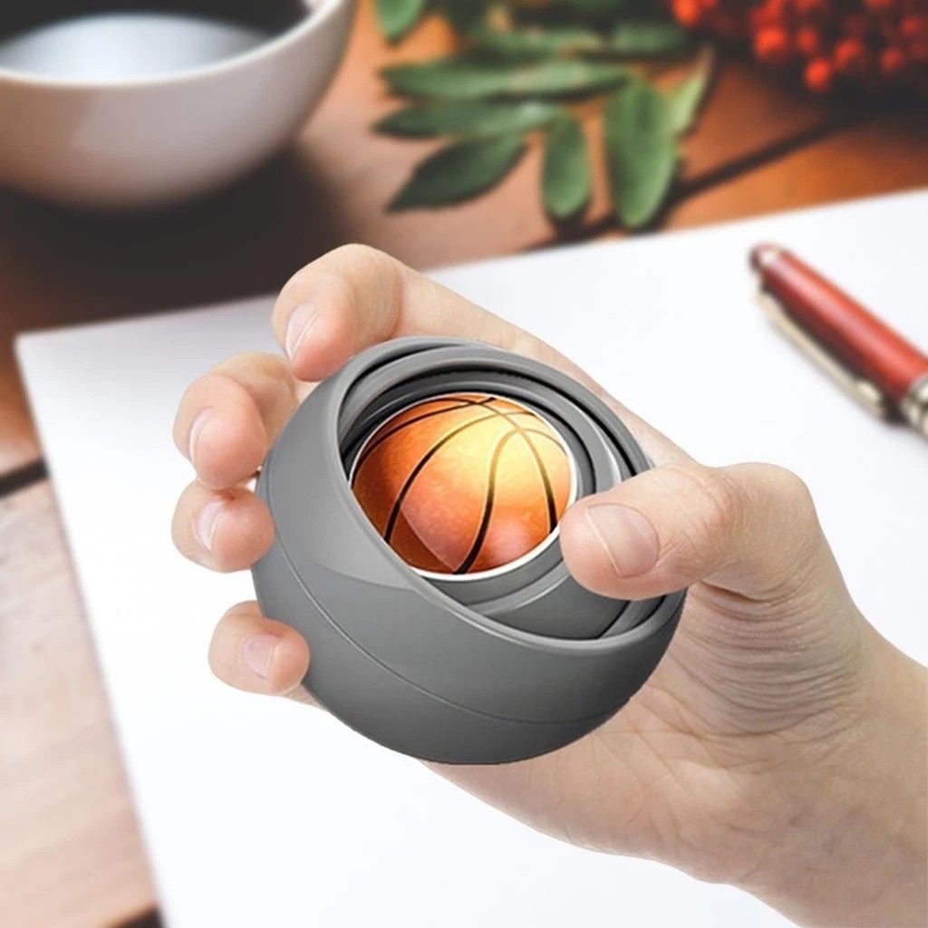 Basketball gyroscope Ball Toy Creative Puzzle Game Fingertip Fine Motor ...