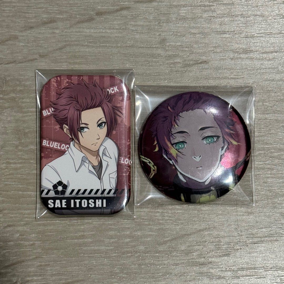 bluelock itoshi sae badges, Hobbies & Toys, Memorabilia & Collectibles ...