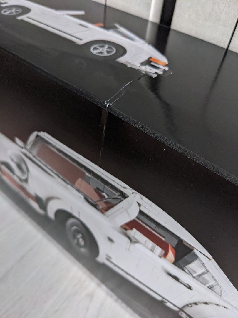 BN Brand New Authentic Lego 10295 Porsche 911 Model Kit Lightly Creased ...