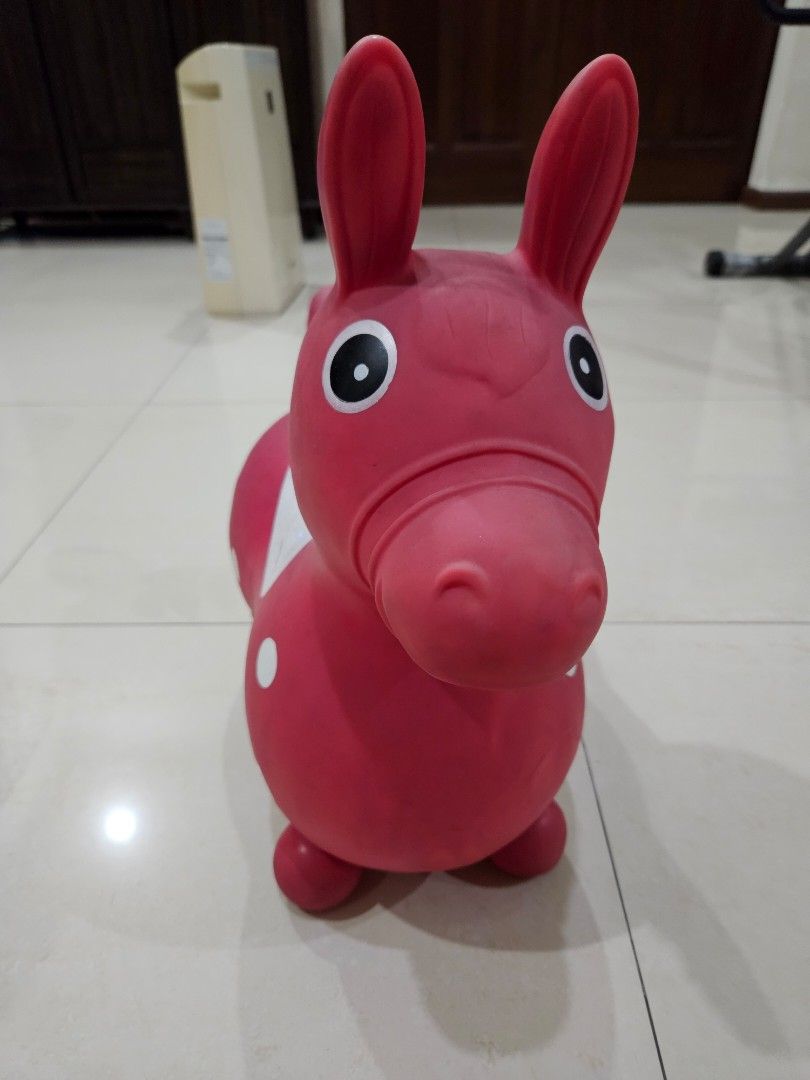 Bouncing donkey, Hobbies & Toys, Toys & Games on Carousell