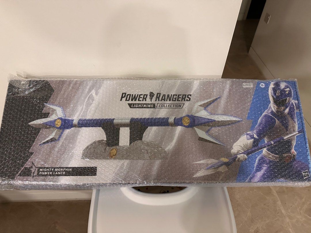 (Brand New) Power Ranger Lighting Collection - mighty morphin blue ...