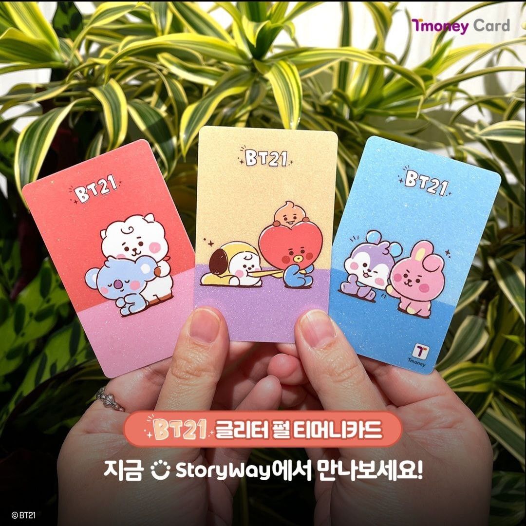 BT21 Tmoney Card, Hobbies & Toys, Memorabilia & Collectibles, K-Wave on ...