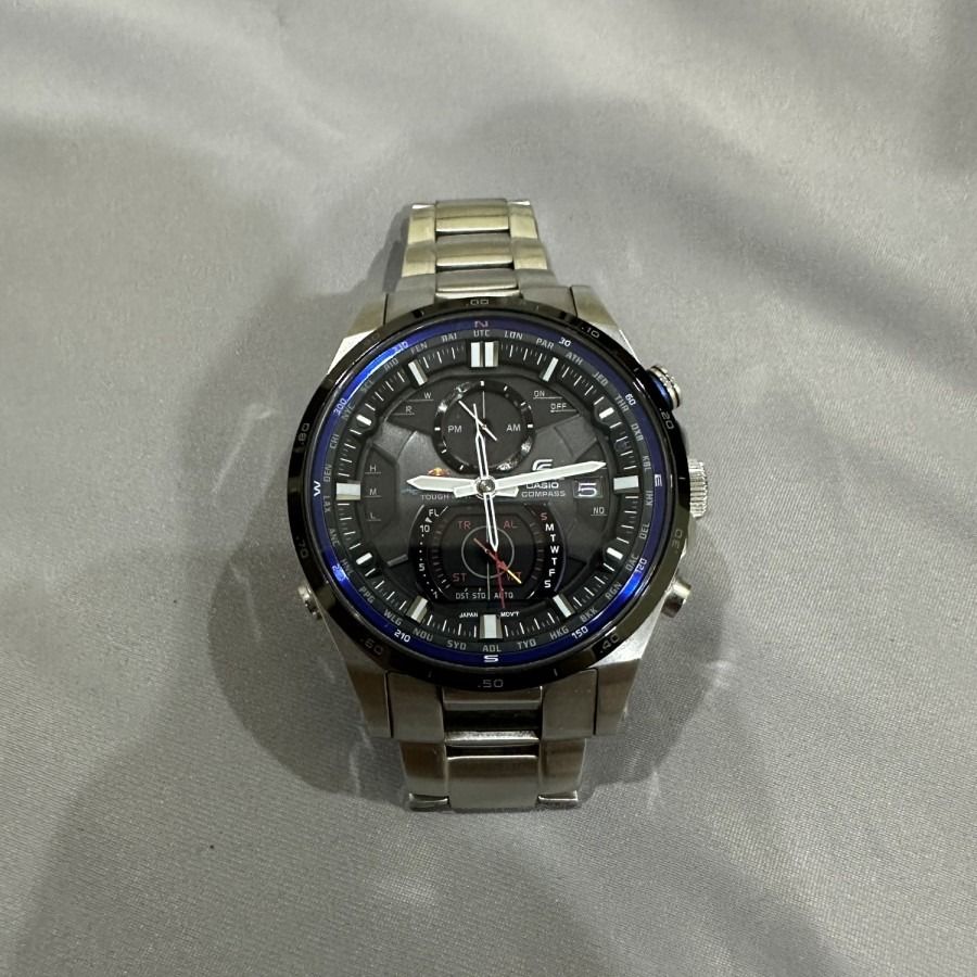 Casio edifice EQW-A1200RB Red Bull limited edition, Fesyen Pria, Jam Tangan di Carousell