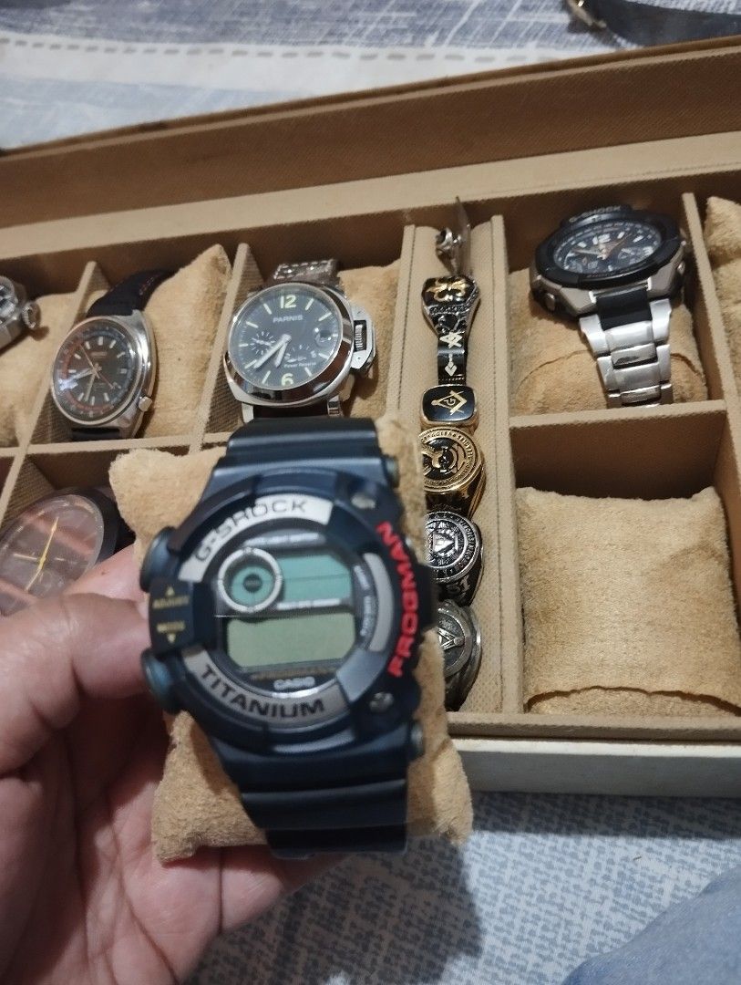 Casio G-Shock Frogman DW-8200 Green Titanium Digital Watch, Men's ...