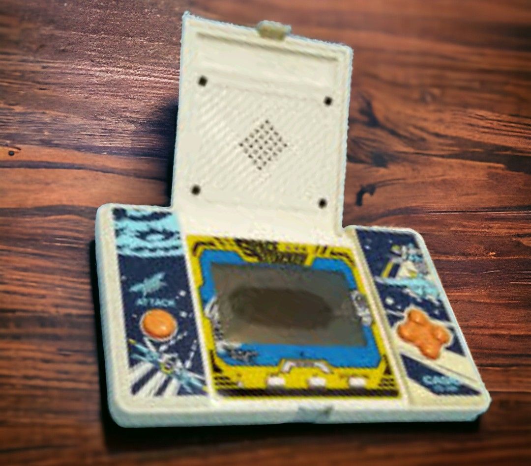 CASIO LCD HANDHELD GAME CG-350 SPACE ATTACKER 1986 JAPAN VINTAGE ...