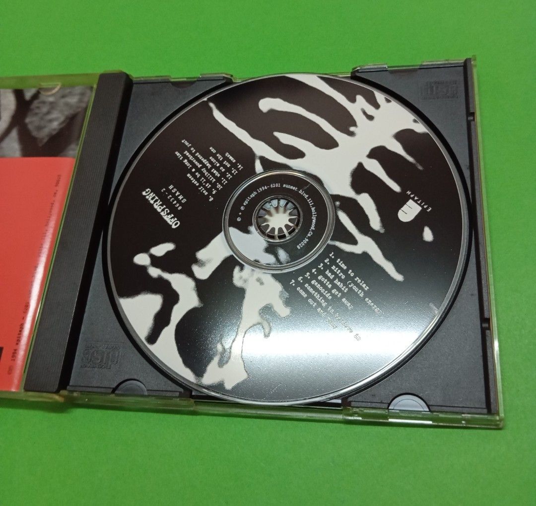 CD THE OFFSPRING : SMASH ALBUM (1994) PUNK ROCK ALTERNATIVE ROCK ...