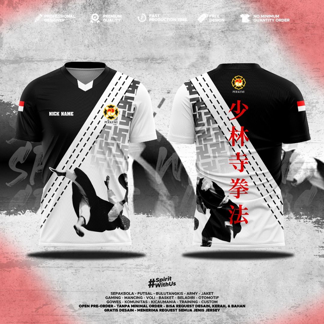 Contoh Jersey Printing Beladiri Keren Surabaya Desain Baru - 0812.9359. ...