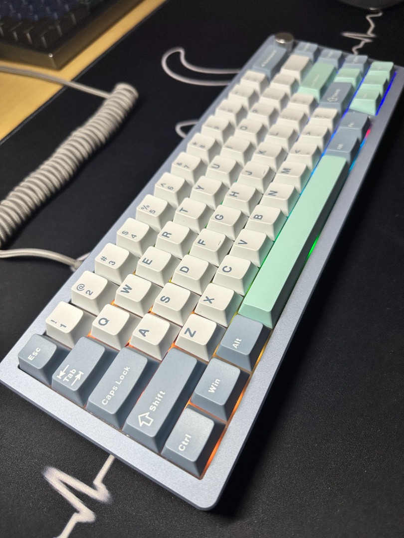 [CREAMY] Wireless Aluminum Custom Mechanical Keyboard, Computers & Tech ...