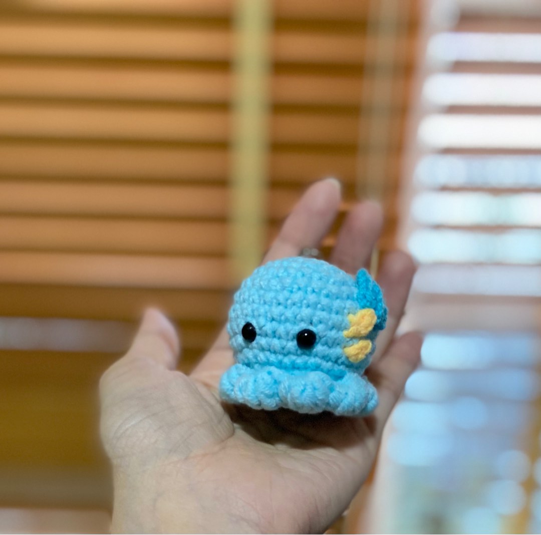 Crochet Octo Neuvillette Genshin, Hobbies & Toys, Stationery & Craft ...