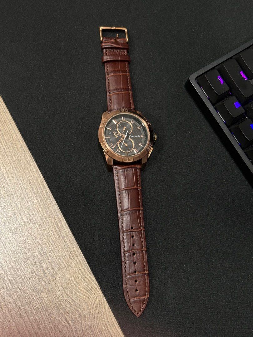 CROCODILE WATCH, Men's Fashion, Watches & Accessories, Watches on Carousell