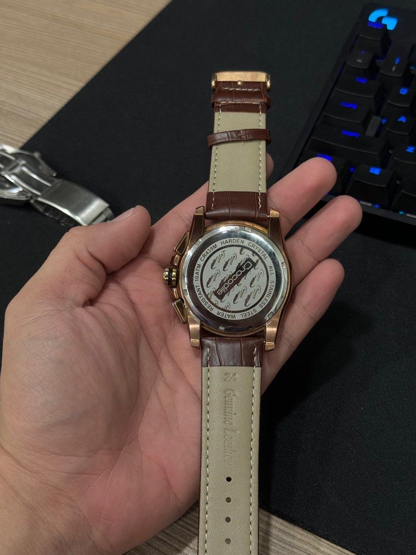 CROCODILE WATCH, Men's Fashion, Watches & Accessories, Watches on Carousell