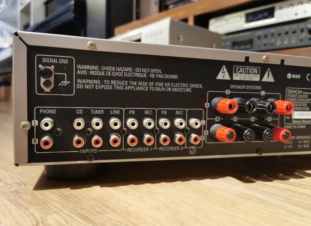 Denon PMA-710AE Integrated amplifier (w remote), Audio, Soundbars ...