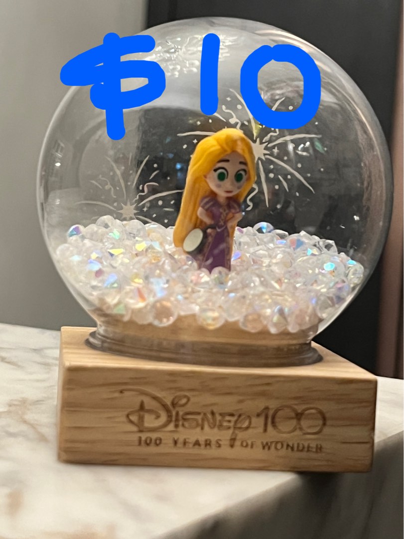 Disney 100 Globe Rare Rapunzel, Hobbies & Toys, Memorabilia ...