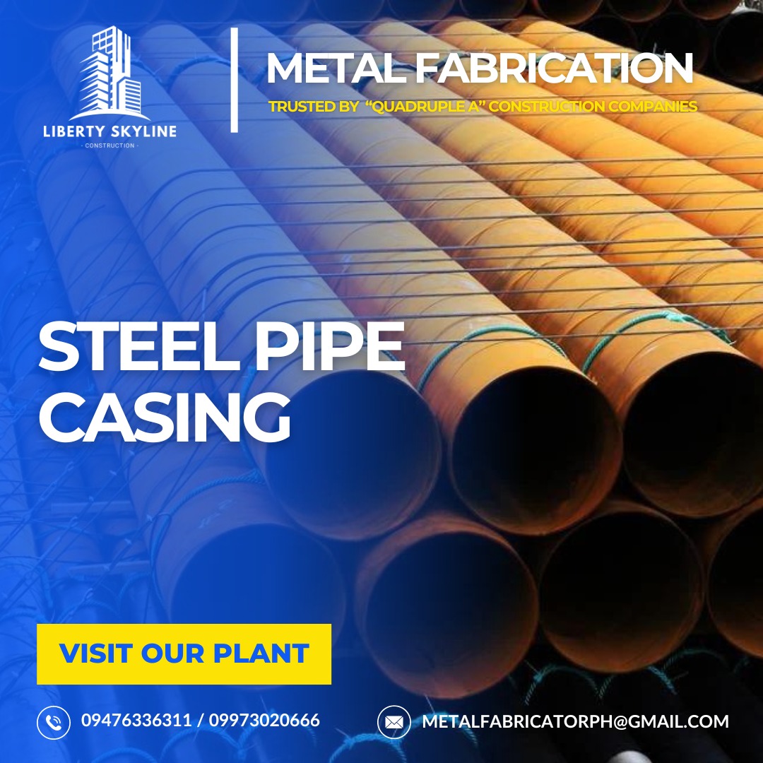Fabricated Pipe Casing | Angle Bar | Gusset | Wide Flange | Round Bar ...