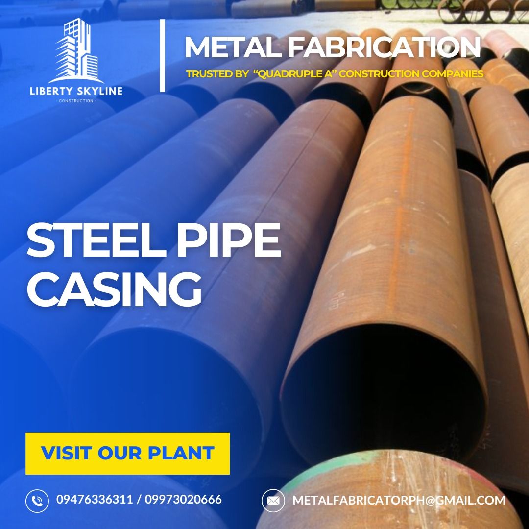 Fabricated Pipe Casing | Angle Bar | Gusset | Wide Flange | Round Bar ...