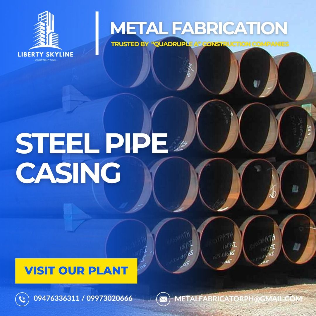 Fabricated Pipe Casing | Angle Bar | Gusset | Wide Flange | Round Bar ...