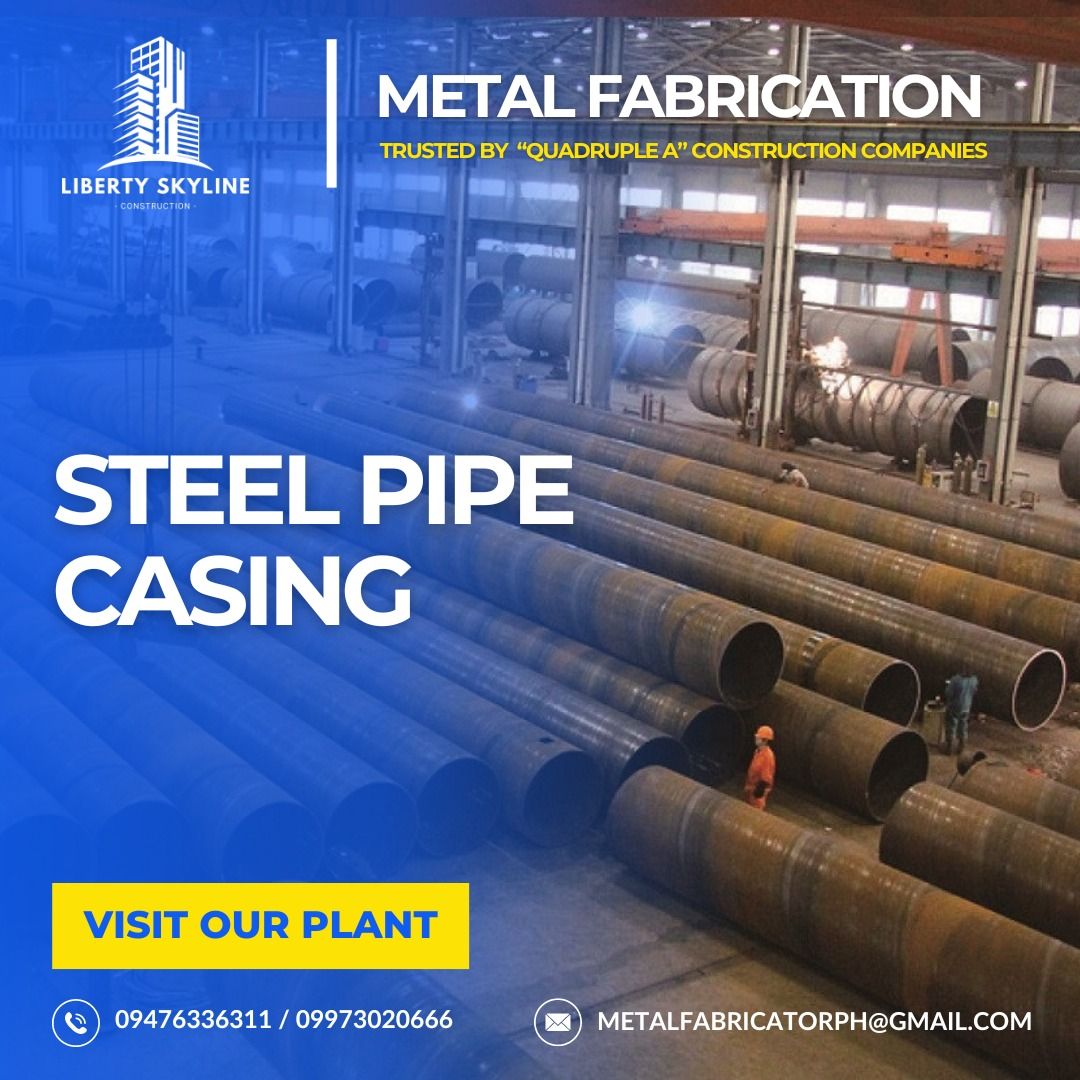 Fabricated Pipe Casing | Angle Bar | Gusset | Wide Flange | Round Bar ...