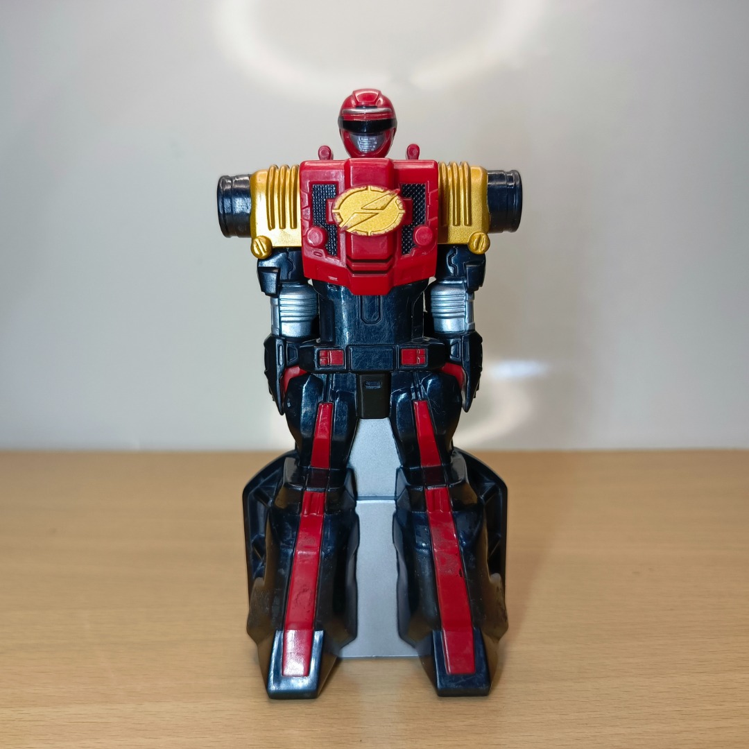 Figure Power Rangers Operation Overdrive Triple Megazord Red Bandai, Toys & Collectibles, Mainan ...