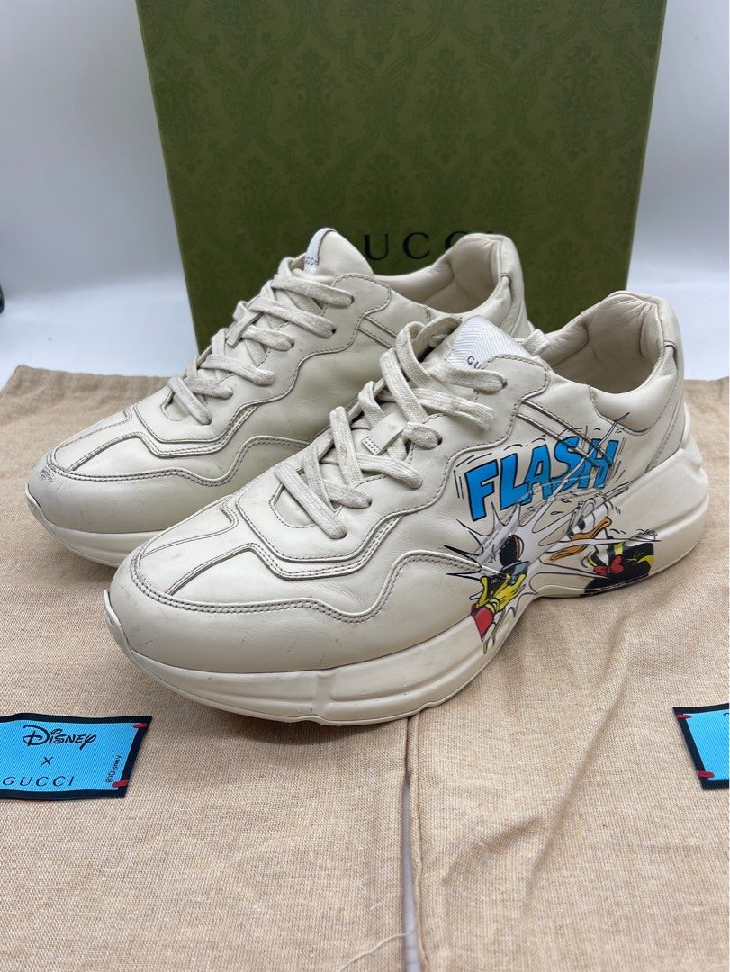 Gucci x Disney Donald Duck Rhyton, Luxury, Sneakers & Footwear on Carousell