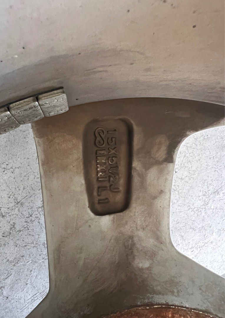 Honda City GM6 Sport Rim Original (Enkei) 15”, Auto Accessories on ...