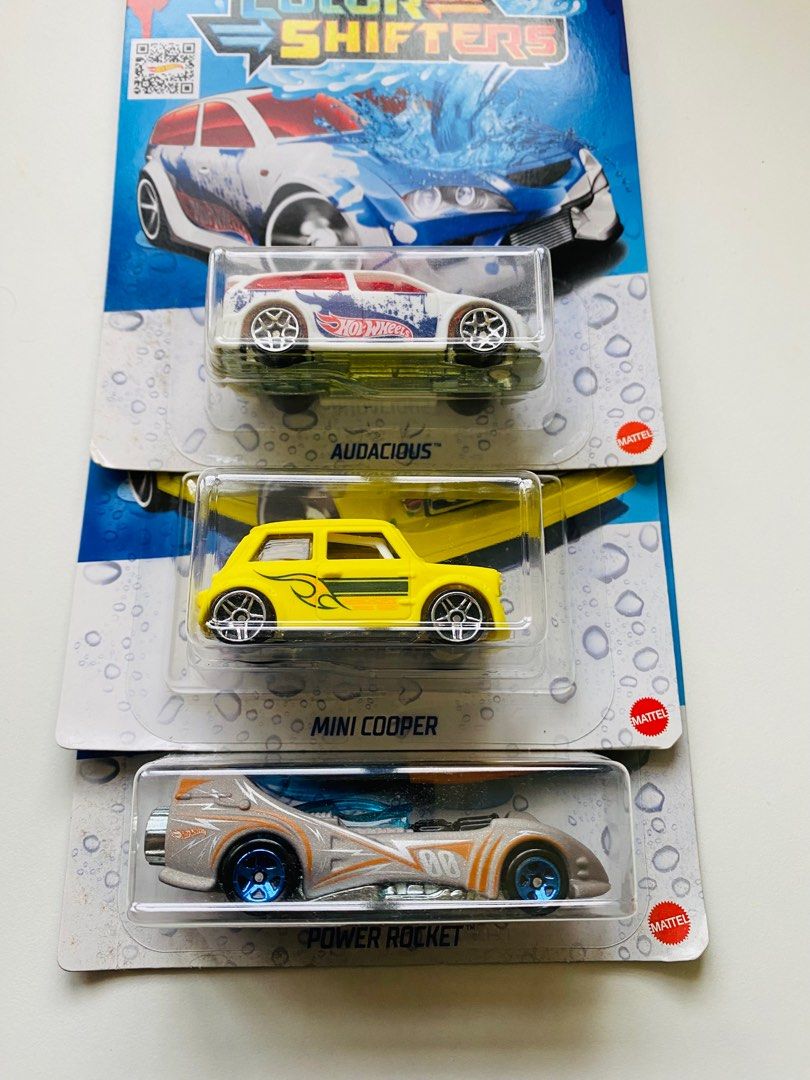 Hot Wheels Color Shifter Mini Cooper Audacious Power Rocket, Hobbies ...