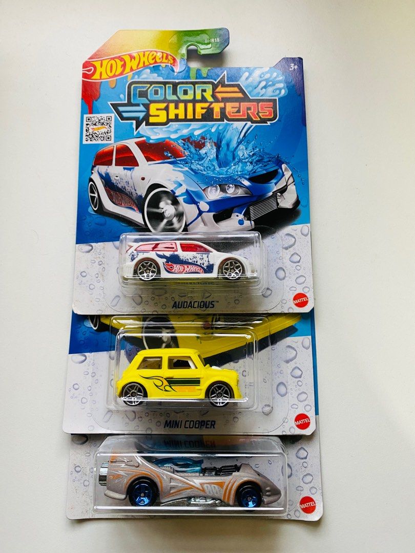 Hot Wheels Color Shifter Mini Cooper Audacious Power Rocket, Hobbies ...