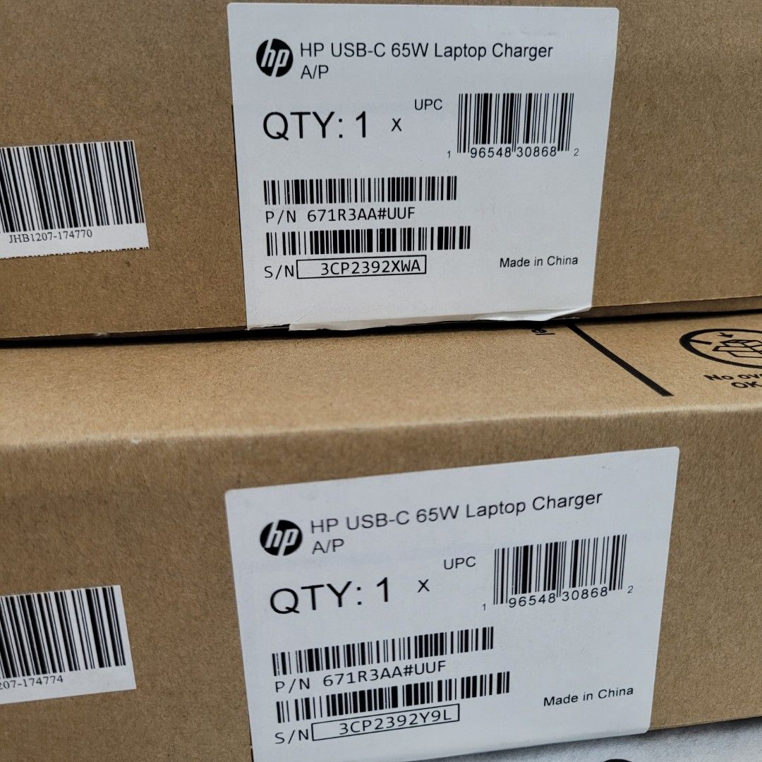 HP 65W USB Type-C AC Adapter (671R3AA), Computers & Tech, Parts ...