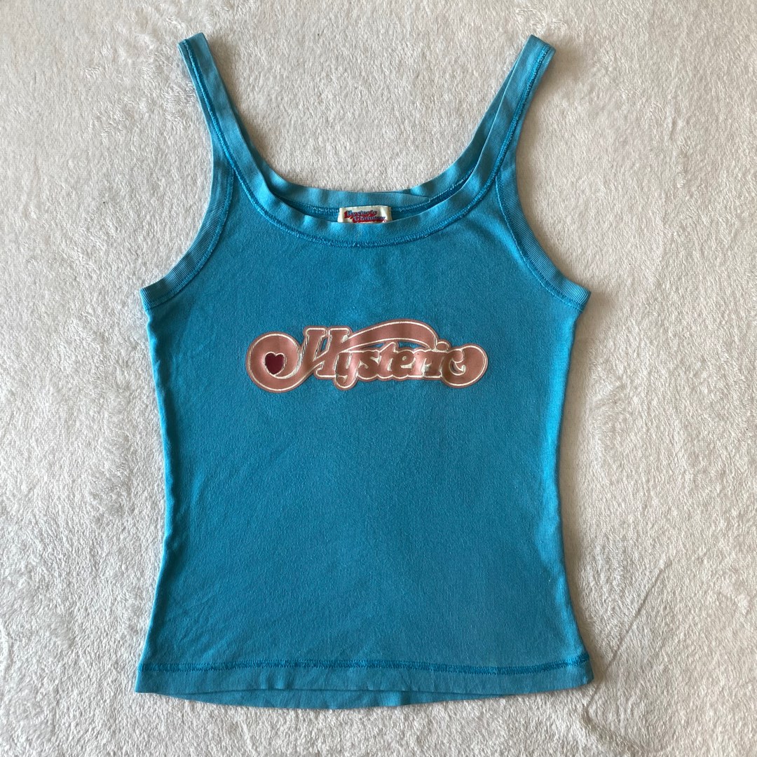 Hysteric glamour statement tank top | 2000s 00s 90s y2k mcbling vintage miss sixty juicy couture ...