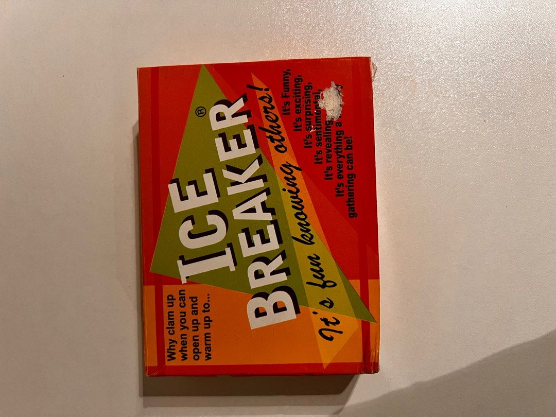 Ice breakers game (2 packs), Hobbies & Toys, Toys & Games on Carousell