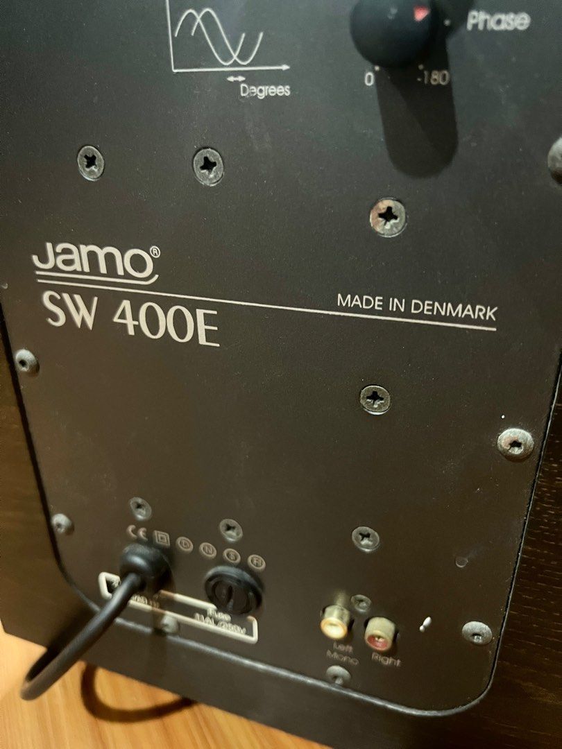 JAMO Active Subwoofer model SW 400E, Audio, Soundbars, Speakers ...