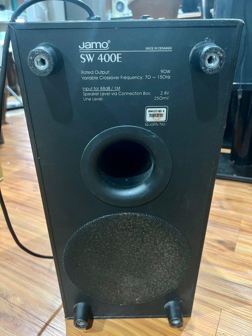 JAMO Active Subwoofer model SW 400E, Audio, Soundbars, Speakers ...