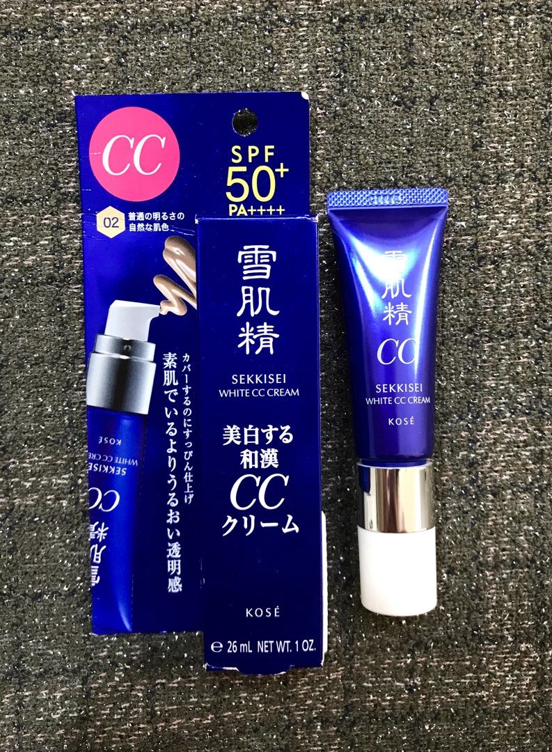 KOSE Sekkisei White CC Cream 02 Natural SPF50+ PA++++ Made in Japan ...