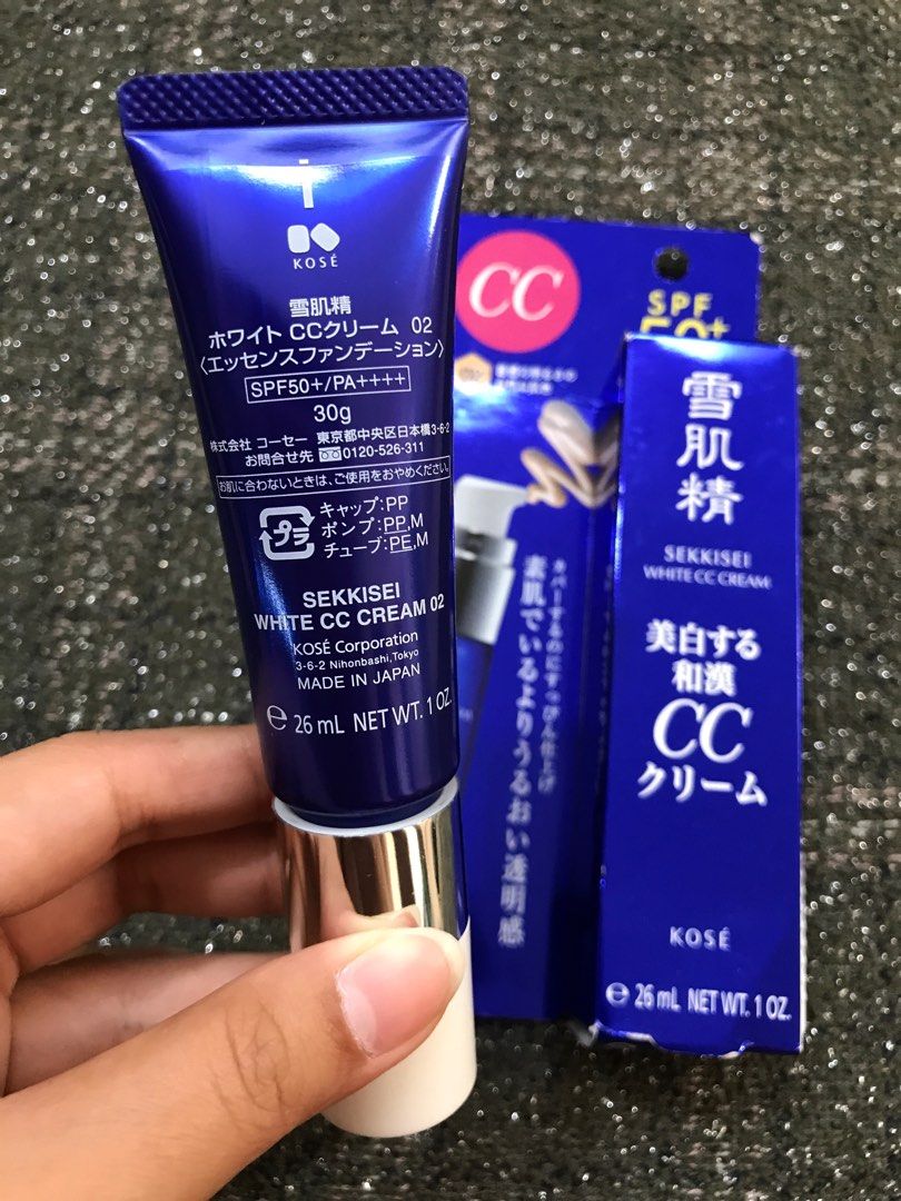 KOSE Sekkisei White CC Cream 02 Natural SPF50+ PA++++ Made in Japan ...