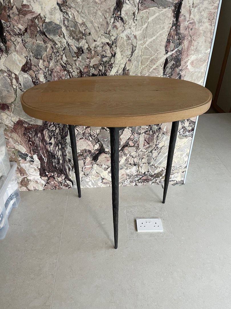 KOVAN PICK UP - crate and barrel oval hallway centrepiece console ...