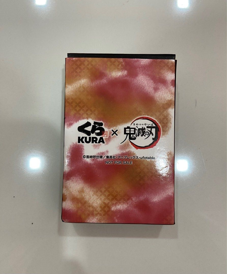 Kura x Demon Slayer Playing Cards, Hobbies & Toys, Collectibles & Memorabilia, Vintage ...