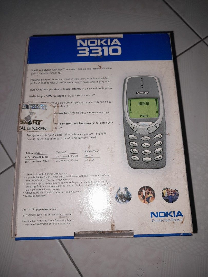 nokia 3310 box