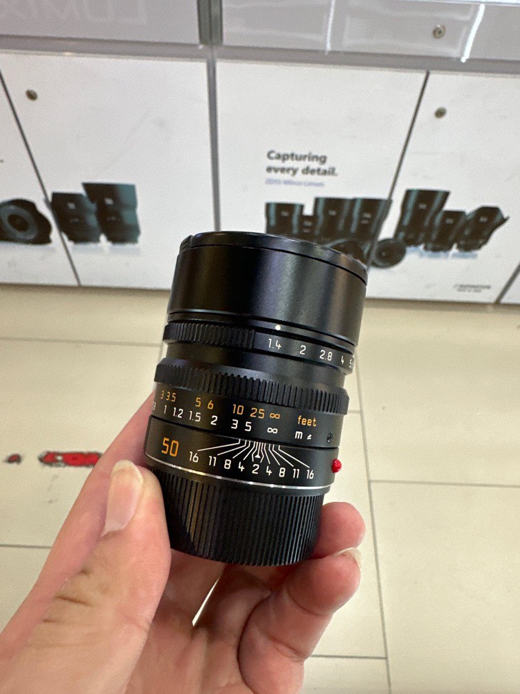 Leica 50mm F1 4 Summilux M Asph 11891 Photography Lens And Kits On