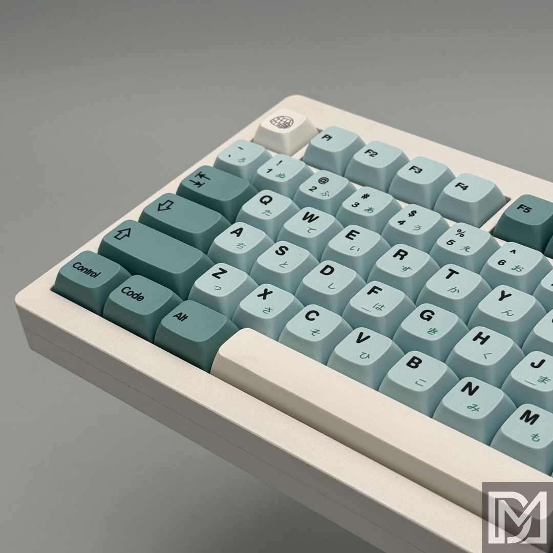 GMK Iceberg Keycap PBT Dye Sub XDA Ice Pole Blue Keycaps 125pcs Fit All ...