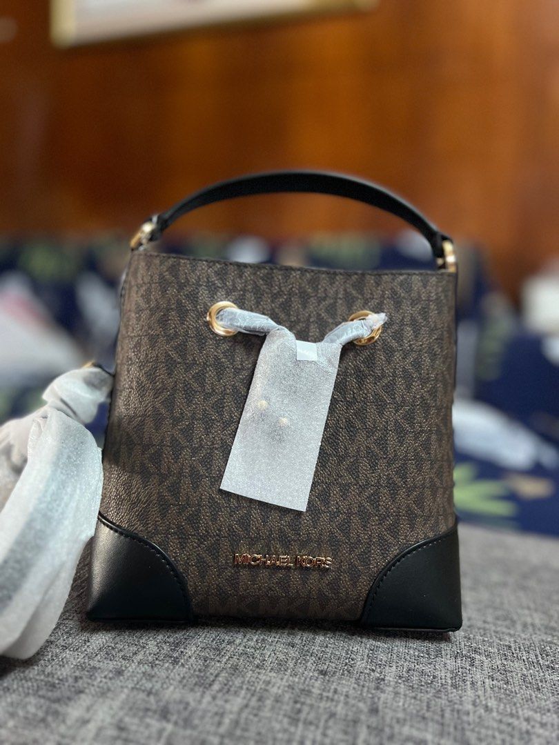 Mk bucket bag, Luxury, Bags & Wallets on Carousell