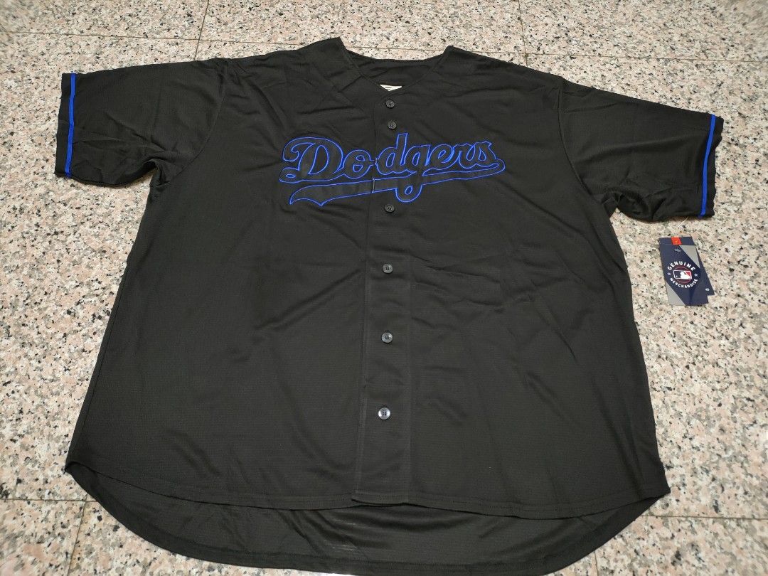 MLB DODGERS LA 道奇隊 短袖 球衣 大尺碼3XL, 他的時尚, 休閒運動服飾在旋轉拍賣